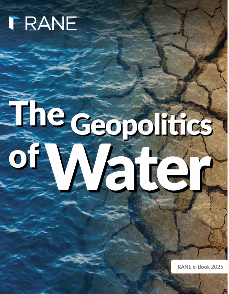 The Geopolitics of Water eBook – RANE Store